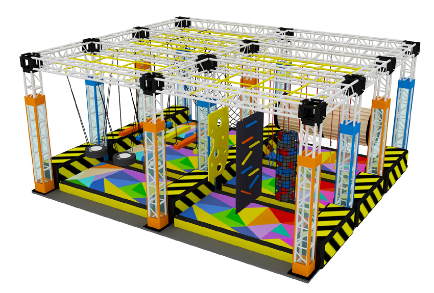 Ninja Warrior Playground | Playground With Ninja Warrior