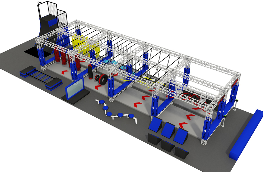 Ninja Warrior Obstacle Course | Manufacturer