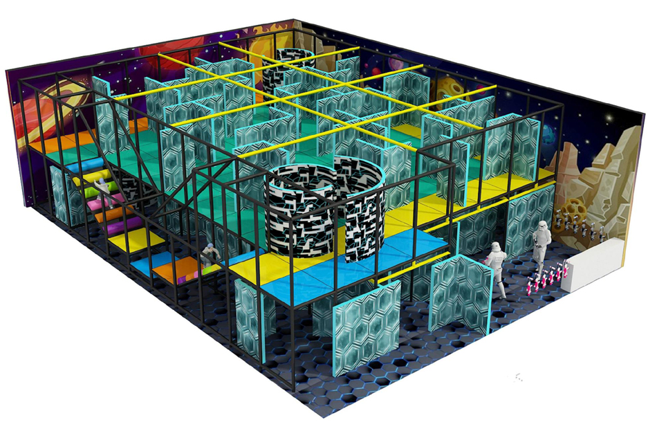 Ninja Tag Indoor Play Park | Laser Gun Tag Playground