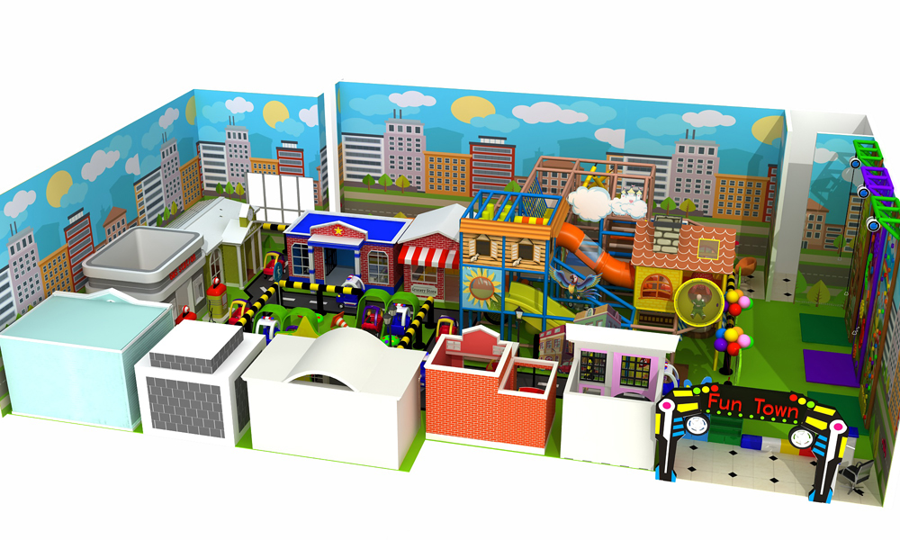 Kids Pretend City Playground | Play Houses Manufacturer